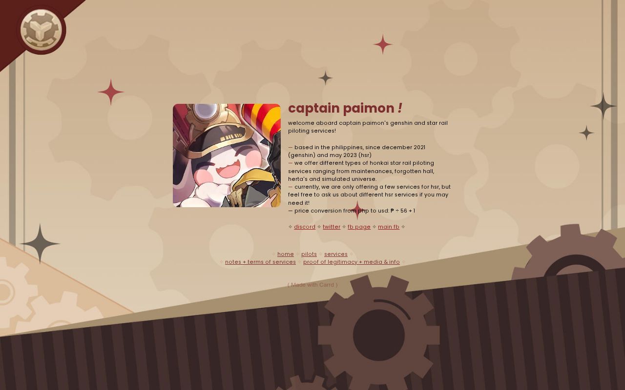 Captain Paimon (HSR)